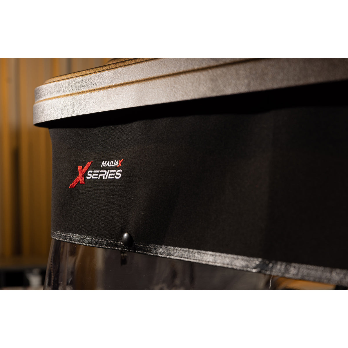 MadJax XSeries Storm 3-Sided Black Enclosure & Black Valance with XSer – Converted Carts
