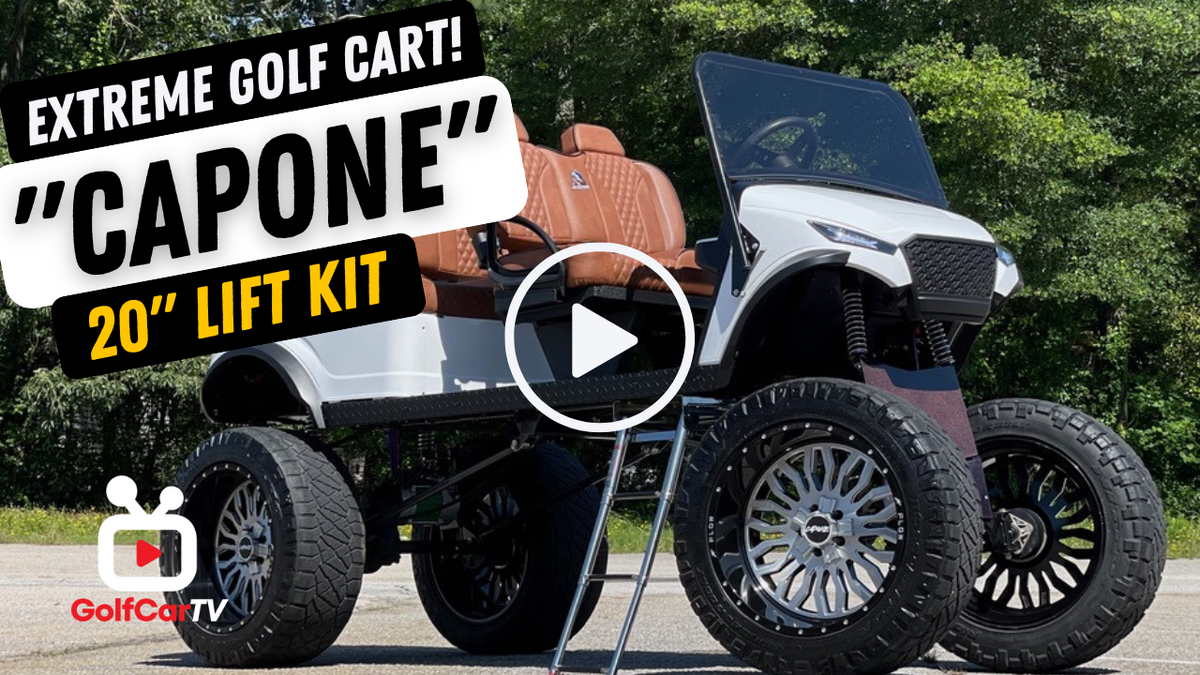 Extreme Golf Cart Conversion from a 2018 EZGO TXT (GolfCarTV ...