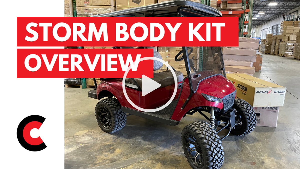 MadJax Storm Body Kit Overview - EZGO TXT 1994 and Newer – Converted Carts