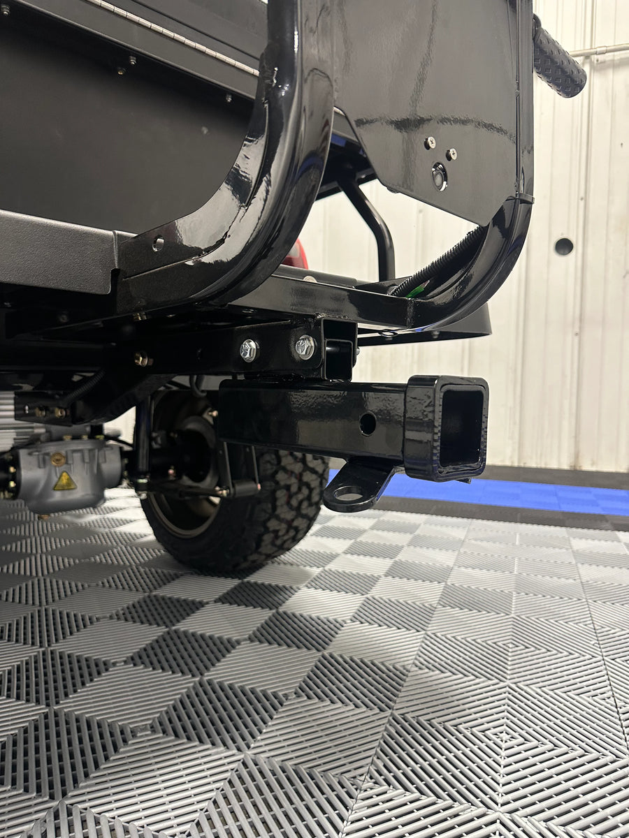 Evolution EV D5 2+2 Hitch Receiver Golf Cart – Converted Carts