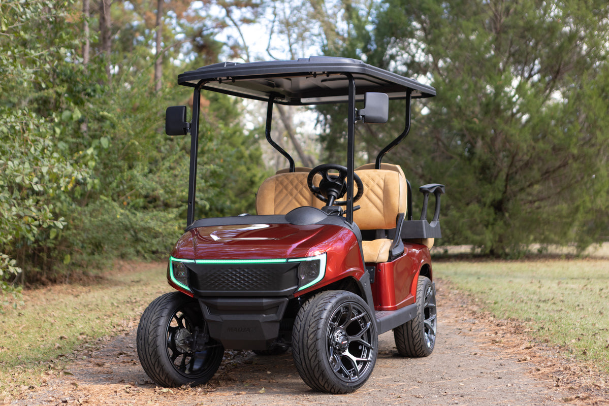 Apex EZGO RXV Body Kit from MadJax - Carmine Red – Converted Carts