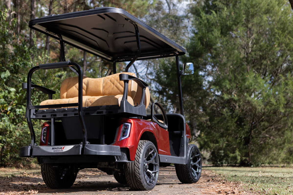 Apex Ezgo Rxv Body Kit From Madjax Carmine Red Converted Carts