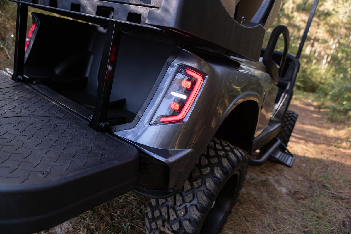 Apex Ezgo Rxv Body Kit From Madjax Hyper Grey Metallic Converted Carts