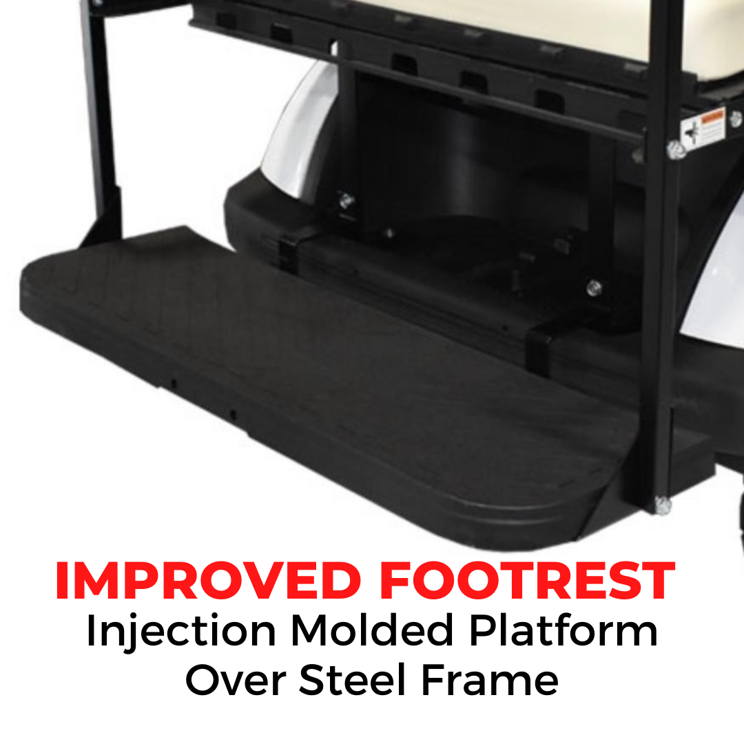 GTW MACH3 (Genesis 150) Rear Flip Seat for Club Car Precedent, Onward ...