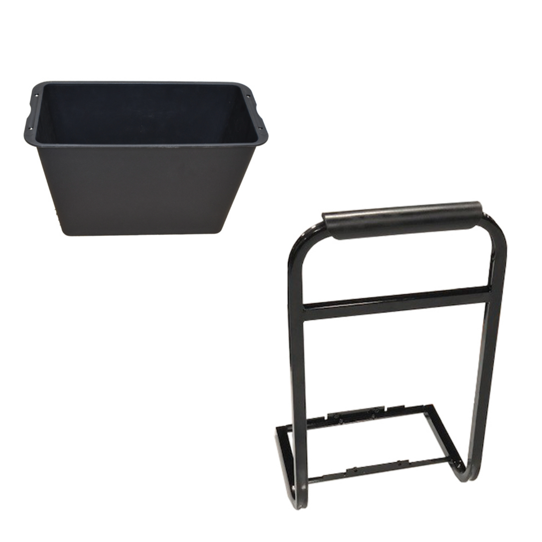 GTW Rear Flip Seat Deluxe Accessory Kit - Grab Bar and Storage/Cooler ...