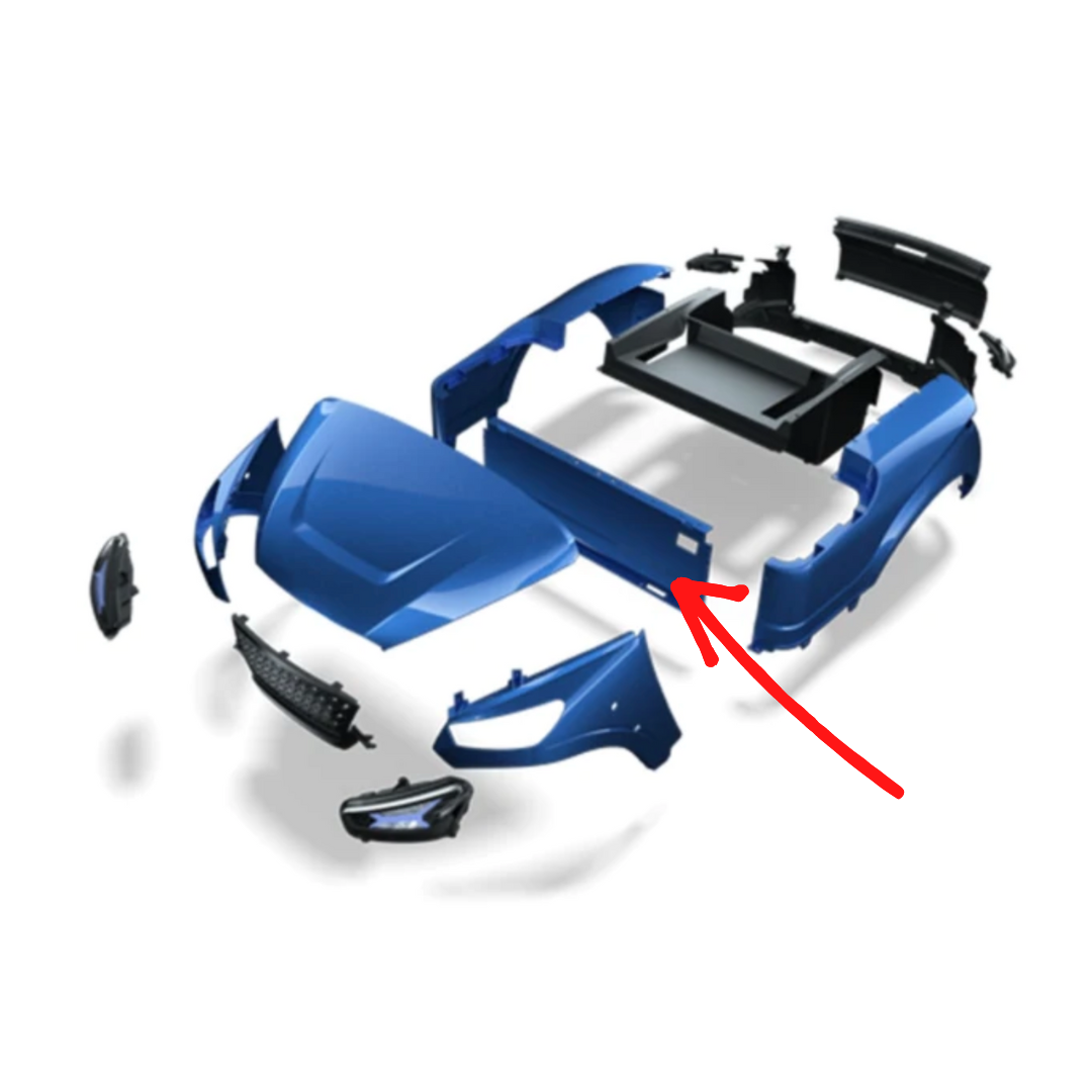 Storm Body Replacement Parts - Front Panel – Converted Carts